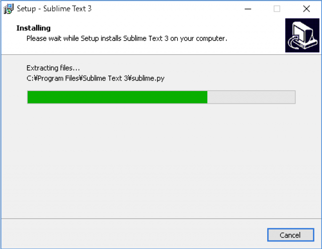 Windows10 - Sublime Text 3 のダウンロードとインストール - 開発メモ - Webkaru