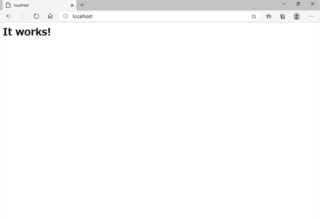 Apache 2.4 の動作確認（ApacheMonitor） - Windows10 - PHP入門 - Webkaru