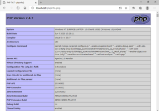 Apache + PHPの設定と動作確認 - Windows10 - PHP入門 - Webkaru